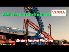 high precision pile driver 2800rpm vibration frequency reliable performance