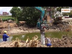 high accuracy mini pile driving equipment multifunctional silence operation