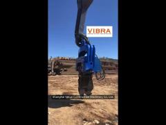 Aanpasbare multifunctionele hydraulische stapelchauffeur stapelhamer voor graafmachine
