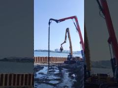 V+AUGER hydraulic auger drilling rig