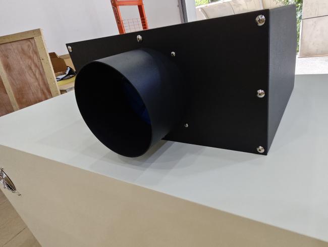 IEC 60695-2-10 compliant glow wire test machine in operation