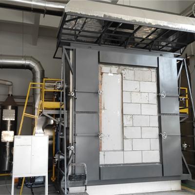China Vertical Efficient Fire Resistance Test Furnace Integrated Furnace ISO 834-1 & ISO 3008 for sale