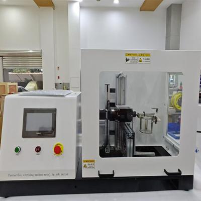 China ISO9185 Protective Clothing Molten Metal Splash Tester For Textile Material for sale