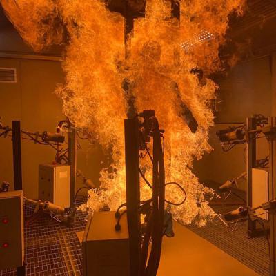 China ISO 13506 ASTM F 1930 Protective Clothing Tester Burning Dummy Tester For Personal Protect Equipment for sale