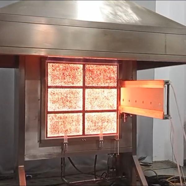 Quality BS 476-7 Flammability Testing Equipment / Surface Spread Of Flame Test Apparatus for sale