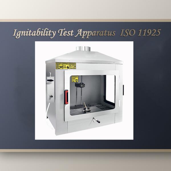 Quality EN ISO 11925 Ignitability Flammability Test Equipment For Single Flame Source Test for sale