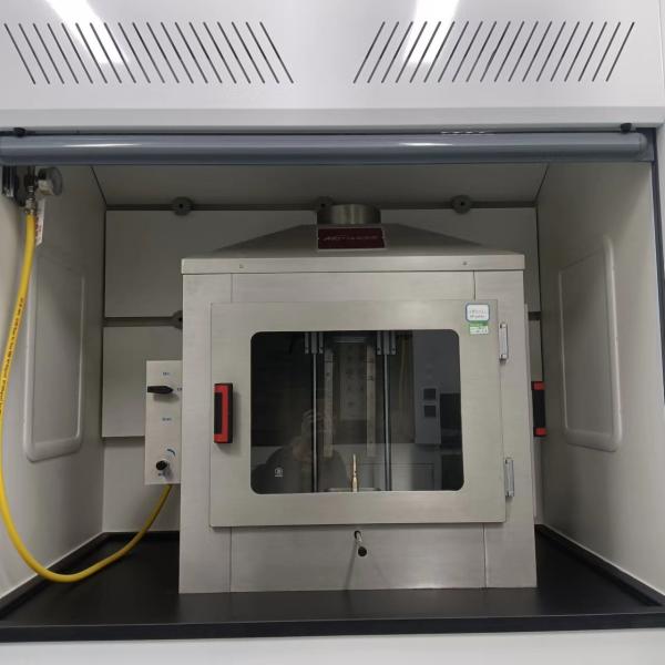 Quality EN ISO 11925 Ignitability Flammability Test Equipment For Single Flame Source for sale