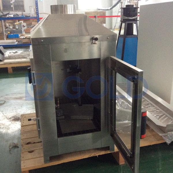 Quality EN ISO 11925 Ignitability Flammability Test Equipment For Single Flame Source for sale