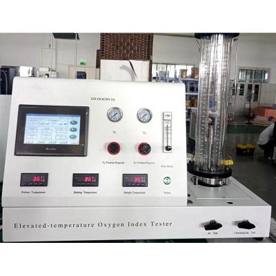 China High Temperature Oxygen Index Tester ISO 4589-3 NES 715 For Insulation Foam Plastic Materials for sale