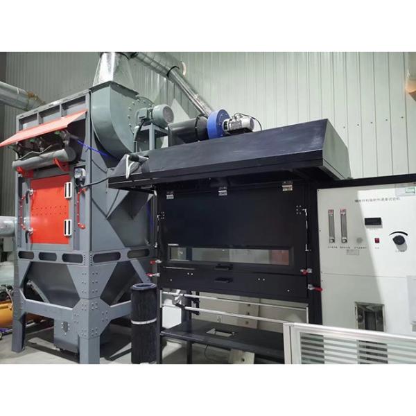 Quality ISO 9239 Flooring Radiant Panel Tester 14kw For Critical Radiant Flux And Flame for sale