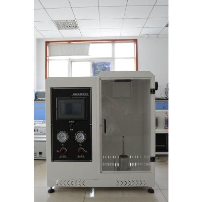 China Fully Automatic ISO 4589-2 Limited Oxygen Index Tester ASTM D2863 LOI Plastic Fire Resistant for sale