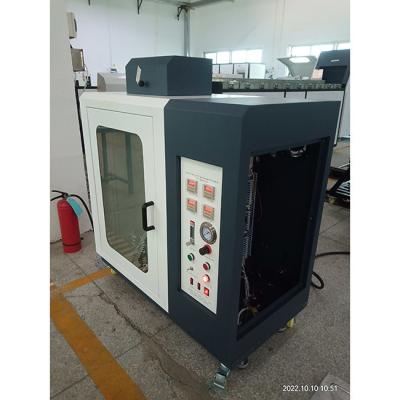 China ISO 6941 Lab Test Equipment Vertical Flame Tester For Fabric And Textlite Material for sale