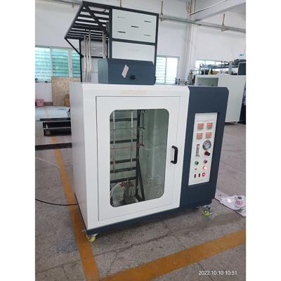 China ISO 6941 Lab Test Equipment Vertical Flame Tester For Fabric And Textlite Material for sale