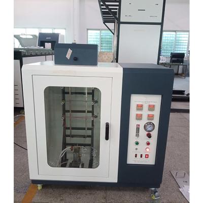 China ISO 6941 Lab Test Equipment Vertical Flame Tester For Fabric And Textlite Material for sale