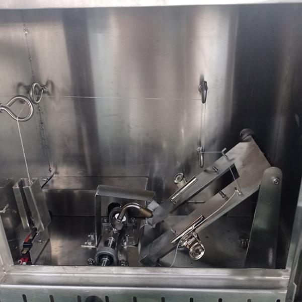 Quality ASTM D1230 45 Degree Flammability Testing Machine Textile Fabric Flame Test for sale