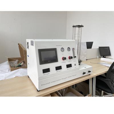 China ISO 4589-3 Fire Test Equipment High Temperature Oxygen Index Tester For Plastic Material for sale