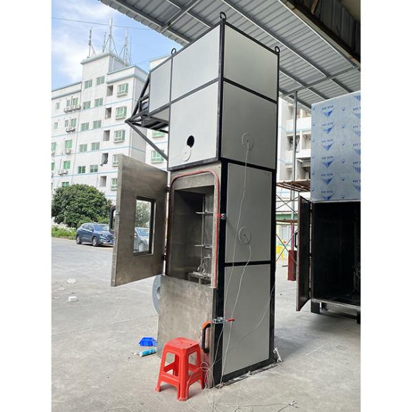 Quality Building Material Difficult Flammability Test Apparatus DIN 4102-15 B1 Level for sale