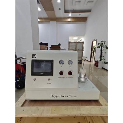 China ASTM D 2863 ISO 4589-2 Zuurstofindex Tester voor Vaste Materialen, Gelamineerde Schuimplaten en Films Te koop