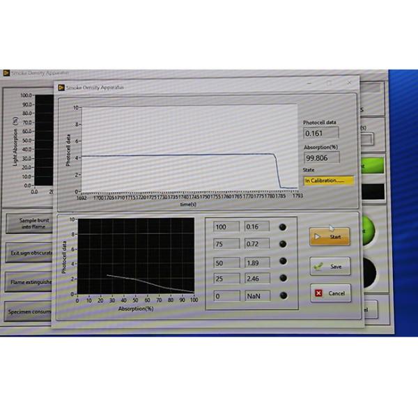 Quality ASTM D2843 High Precision smoke density tester for Plastic Smoke Obscuration for sale