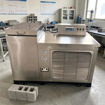 China Overall dimensions 1350×900×900 mm concrete rapid freeze thaw testing machine maximum specimen capacity 3 groups plus 1 central specimen total 10 specimens for sale