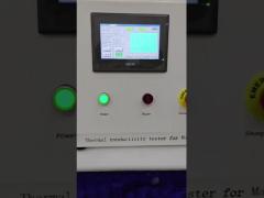 ISO 12127 Contact Heat Transmission Combustion Tester For Clothing