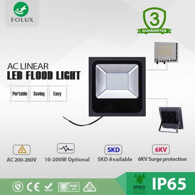 China AC Linear 50Wled flood light  CE RoHS IP65 approved for sale