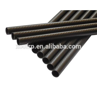 China High Strength 3K Carbon Fiber Tube /Tubing/Pipe/Pole OD6mm-200mm for sale