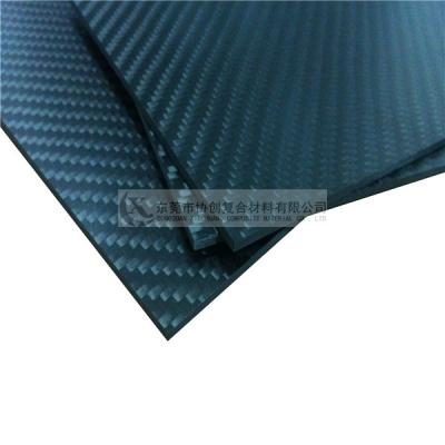 China FPV Parts Twill Matt 3K Carbon Fiber Fabric Plates 500MM*600MM*5MM for sale