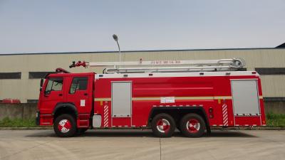 Cina Autopompa antincendio dell'acqua dei 18 tester, veicolo di soccorso pesante 6x4 336KW con capacità dell'acqua 10000L in vendita