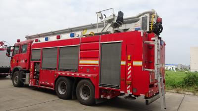 Cina SINOTRUK 324KW Autocisterna antincendio 6x4 con asta telescopica 32M in vendita
