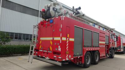 Cina camion dei vigili del fuoco telescopico idraulico dell'acqua 32M con acqua 5000L capacità della schiuma 2000L in vendita