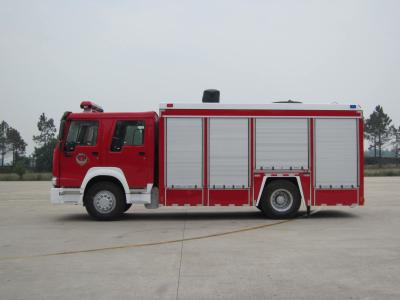 China ISUZU Rapid Response Gas RC Fire Truck Red Color For Emergency Rescue for sale