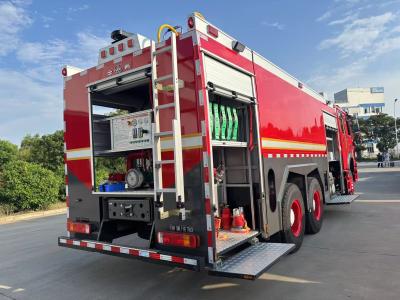 China Foam Capacity 2000kg Chassis Weight 9400Kg Dry Powder Fire Truck for Fire Extinguishing for sale