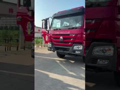 HOWO 12000L WATER & FOAM TANK FIRE FIGHTING TRUCK