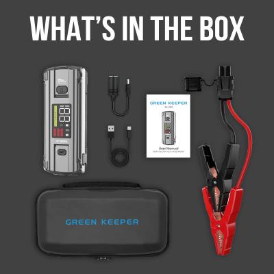 中国 多機能 4 In 1 緊急 PD 65W 3000A ピーク電流 バッテリーブースター パワーバンク ジャンプスタート 販売のため