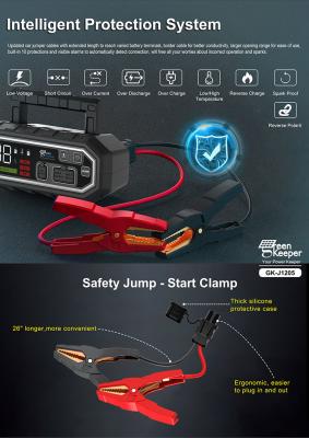 中国 このポータブル マルチ機能 バッテリーブースターで いつでも どこでも車を起動してください 販売のため