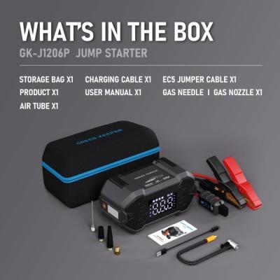 Cina Piccole auto Green Keeper 2024 3000A 20000mAh High Power Portatile Jump Starter con luce a led in vendita