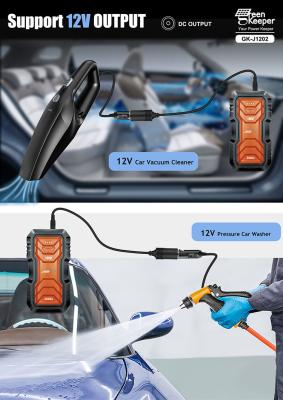 Cina QC 18W Input GreenKeeper UltraSafe Super Capacitor 2000A Battery Jump Starter con luce LED in vendita