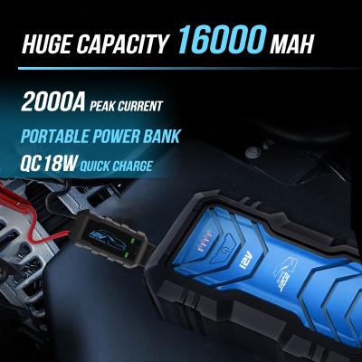 Cina UltraSafe 2000A Battery Booster Pack per veicoli camion auto temperatura di lavoro -20 60C in vendita