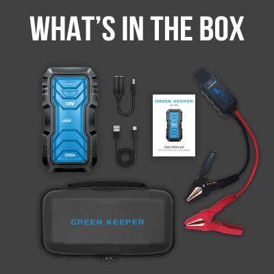 China UltraSafe 12V 24V 2000A Fit Jump Starter Power Bank met een hoge capaciteit 16000mAh/59.2Wh Te koop