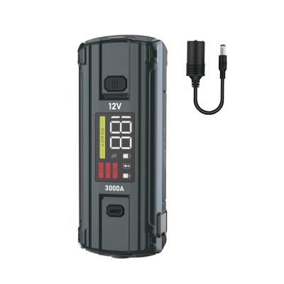 Cina Funzione schermo LCD UltraSafe 12V 24V 3000A Battery Booster Pack Per Car Jump Starter in vendita