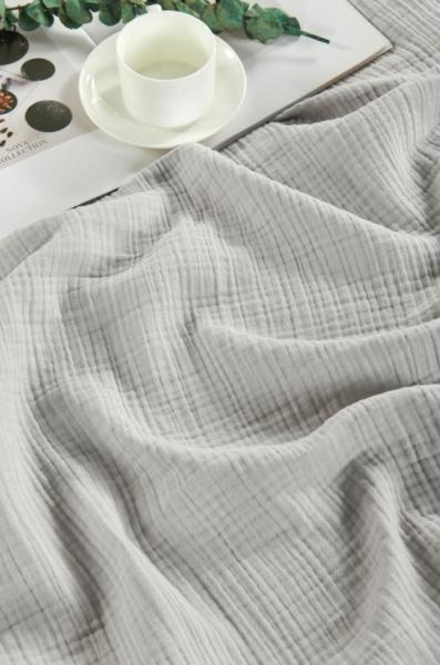 Quality Gentle On Sensitive Skin Xl Muslin Blanket Grey Muslin Blanket for sale
