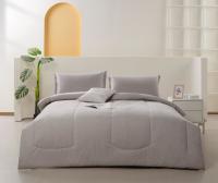 Quality Eco Melange Cotton Recycled Polyester Comforter Set Full Size Comforter Sets for sale