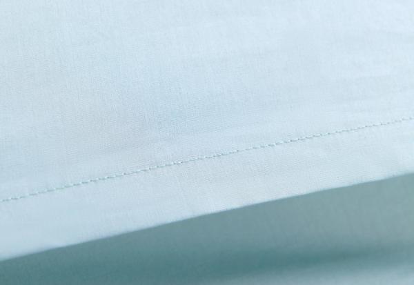 Breathable Cotton Quilt Set OEKO-TEX Light Green Quilt Cover Set OEM