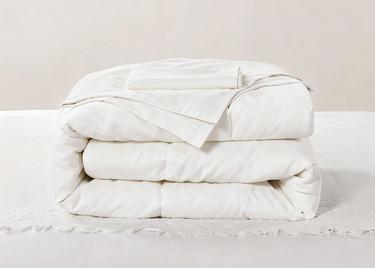 Quality Eco Melange Cotton Recycled Polyester Comforter Set Full Size Comforter Sets for sale