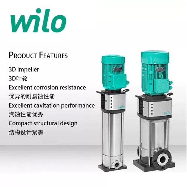 Quality Wilo Helix V High Head Cold and Hot Water Booster Pump Circulation Pump for sale