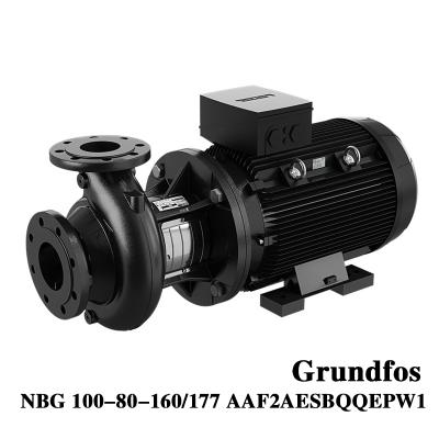 China Grundfos NBG 100-80-160/177 Centrifuge pompen met eenvoudige voluten fase die niet zelfopstarten, worden gebruikt voor watervoorziening van gebouwen en landbouwbewatering for sale