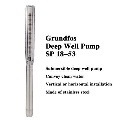 중국 Grundfos 3인치 30KW 스테인리스 스틸 전기 심정 펌프 (관개, 채광용) 판매용