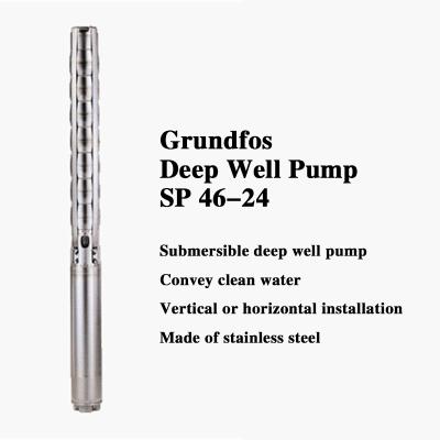 중국 에너지 절약 Grundfos 높은 머리 농업 스테인리스 스틸 임펠러 잠수 깊은 우물 펌프 판매용