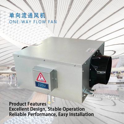 China Super Slim Erv Fresh Air System Single Flow Air Purification Ventilation Hrv Air Recuperator for sale